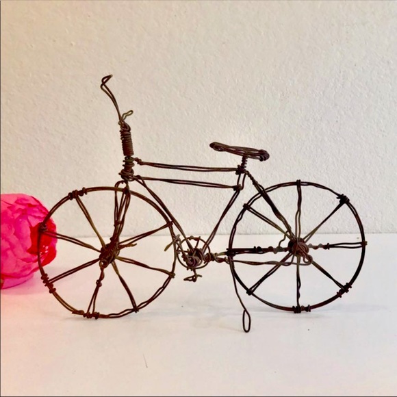Accents | Vintage Farmhouse Wire Bike | Poshmark